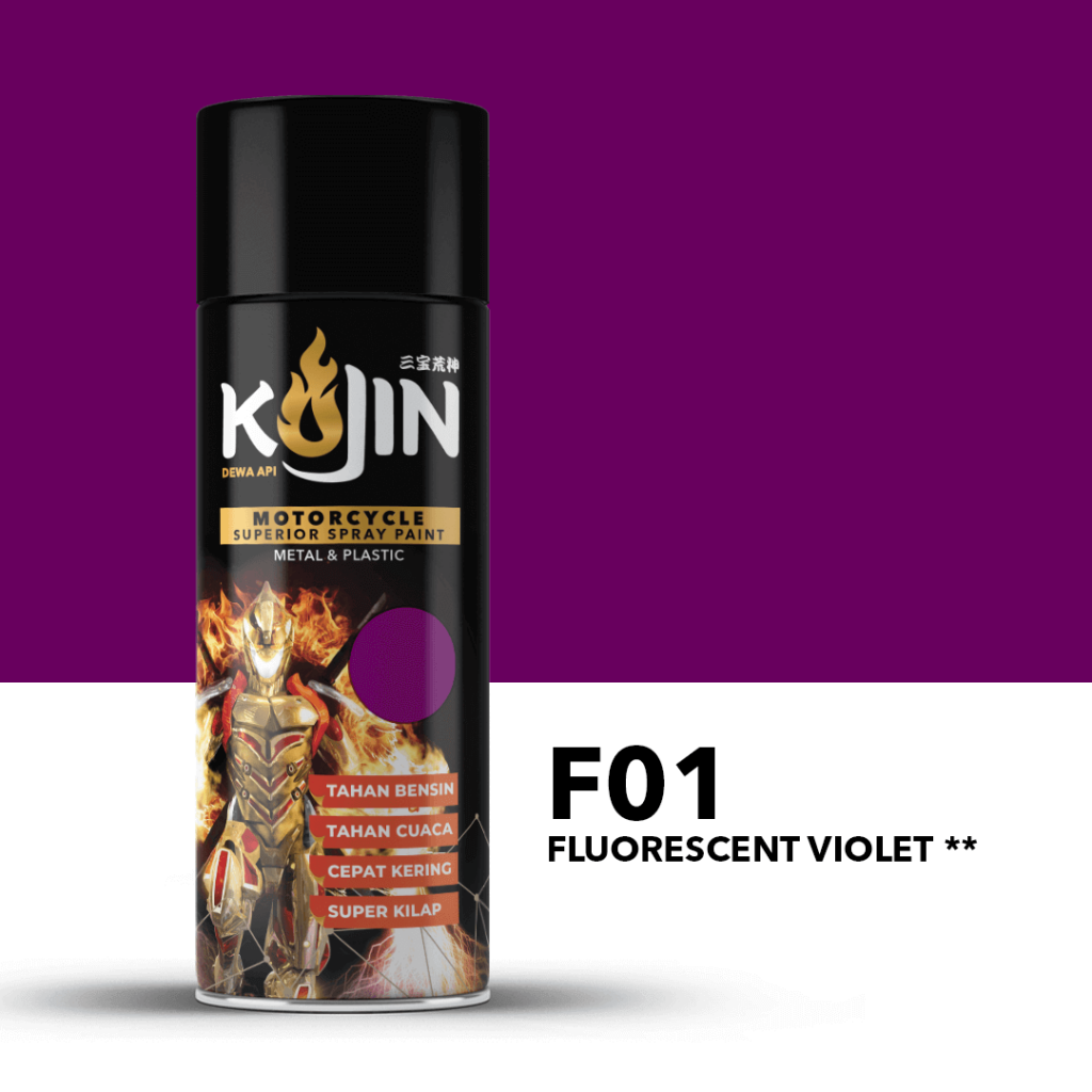 F01 FLUORESCENT VIOLET** - Kojin Spray