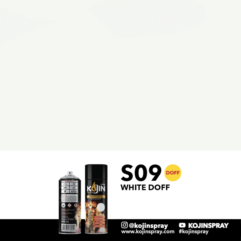 S09 WHITE DOFF - Kojin Spray